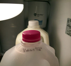 Universal Color Coding for Milk Gallon Caps - chickenmonkeydog